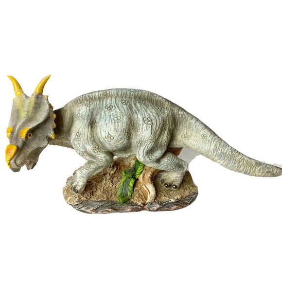 Unknown | Accents | Dinosaur Achelousaurus Decor Figurine Resin Euc ...